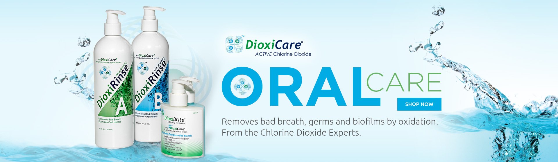 DioxiCare - Chlorine Dioxide Products | Frontier Pharmaceutical, Inc.